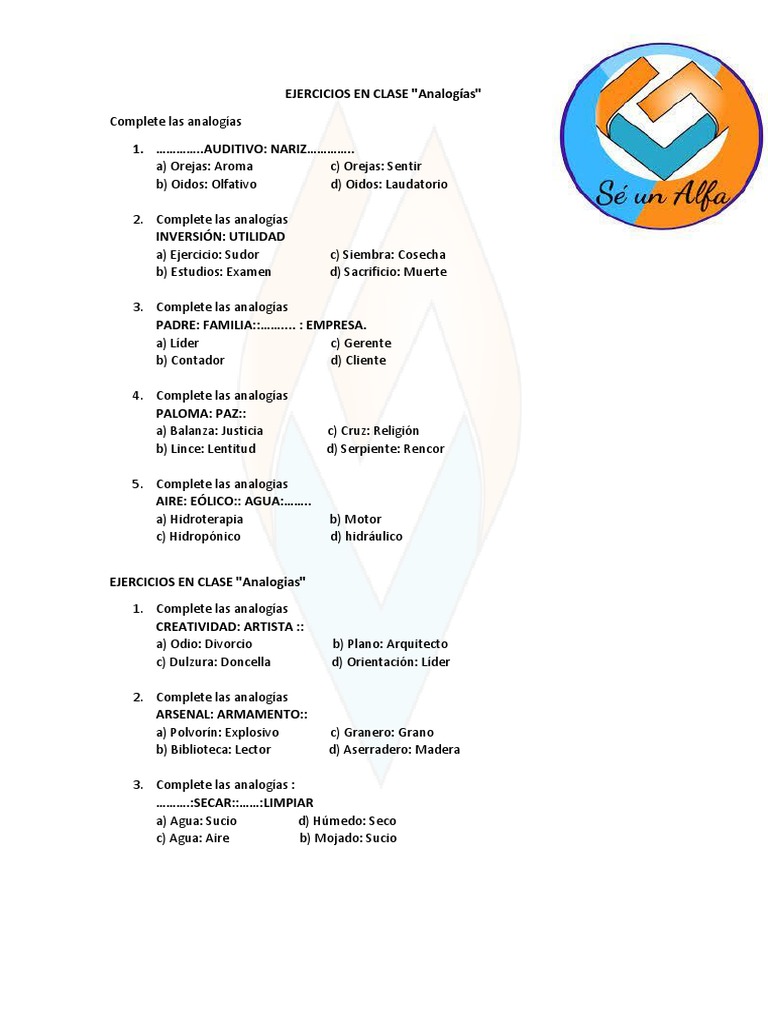Ejercicios en Clase | PDF