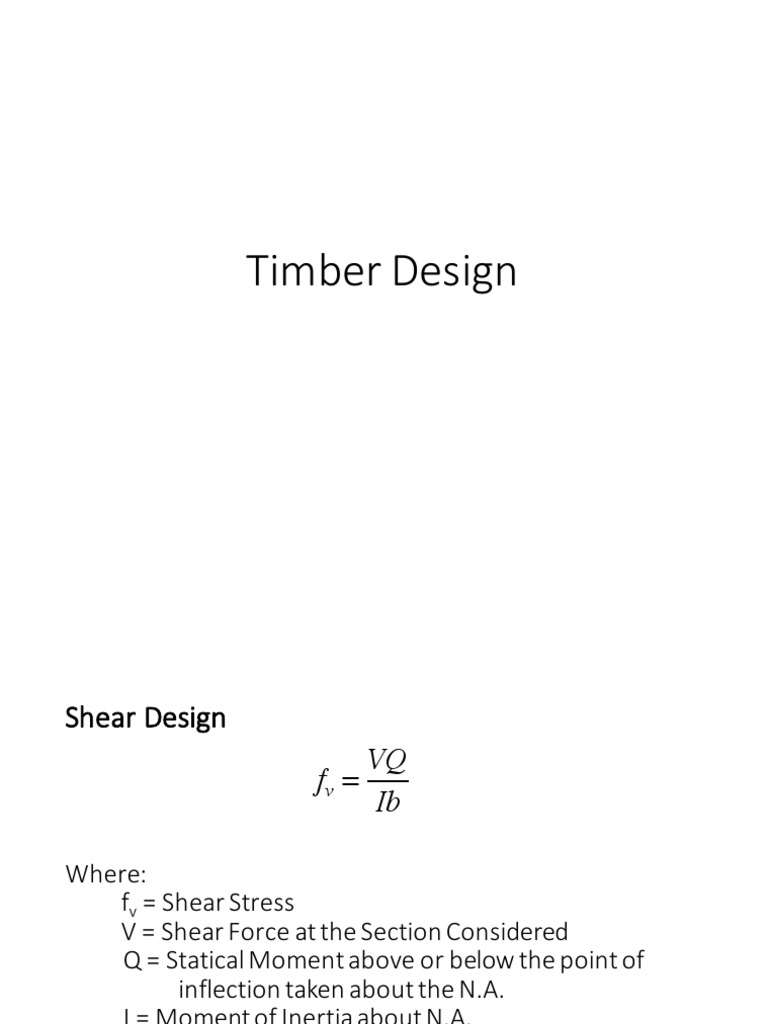 Timber Design | PDF | Bending | Beam (Structure)
