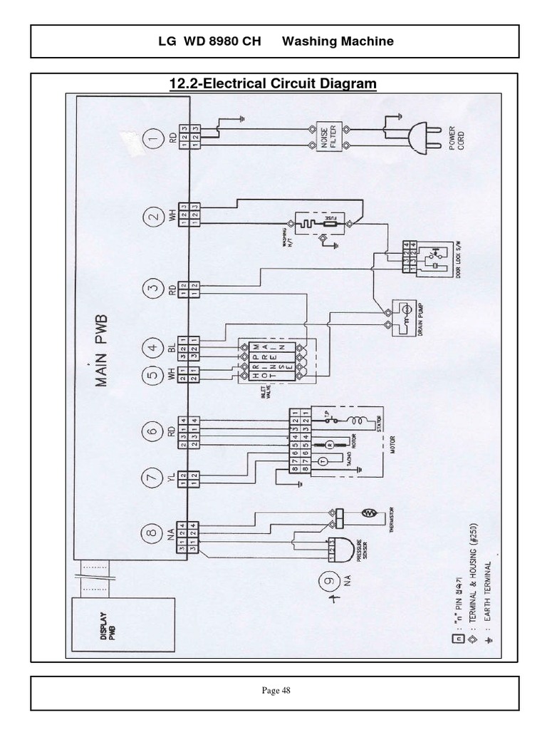 WD-8980CH Wiring Diagram | PDF