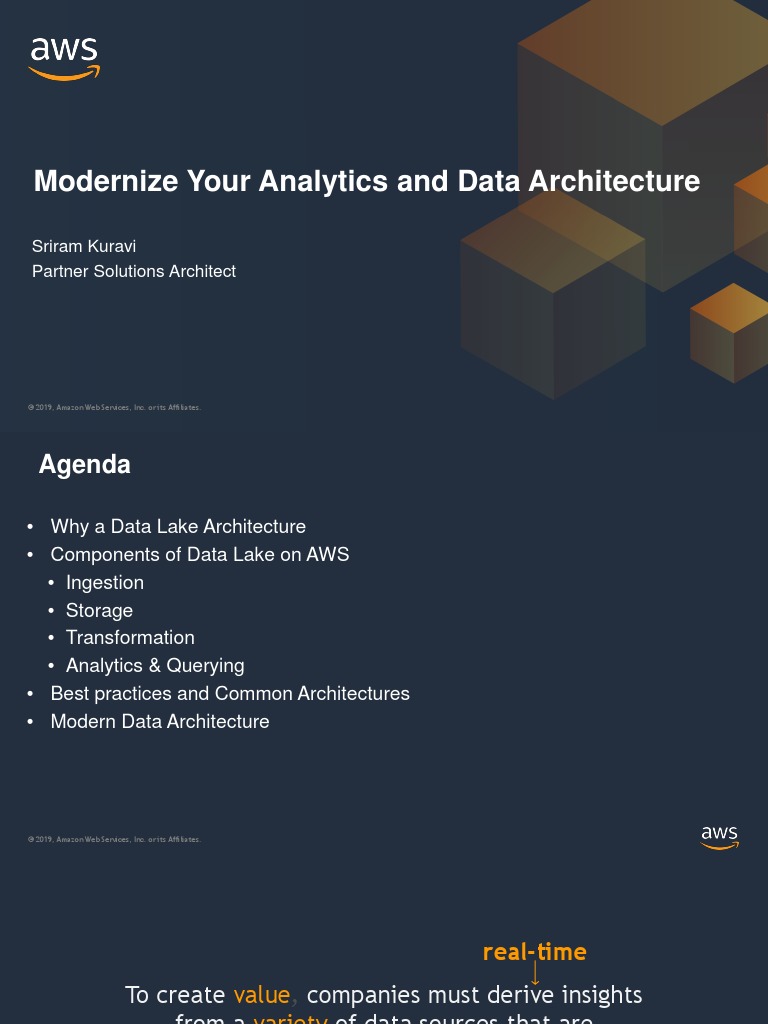 Modernize Your Analyticsand Data Architecture | PDF | Amazon Web Services | Analytics