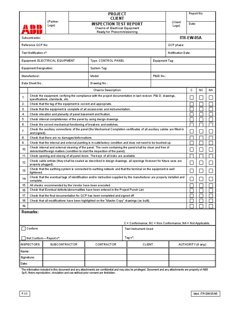 Itr Ew 05a - Eng | PDF | Manufactured Goods | Electrical Engineering