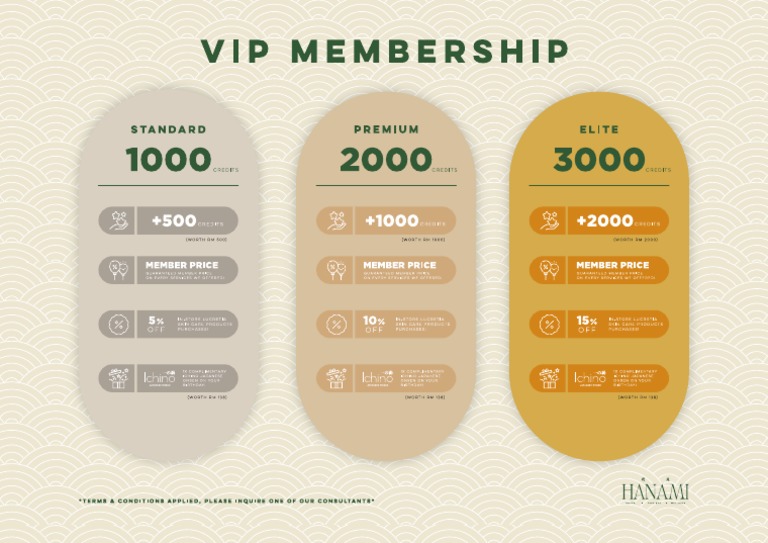 Vip Membership | PDF