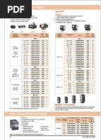 L&T Motor Starter Selection Chart | PDF | Fuse (Electrical) | Relay