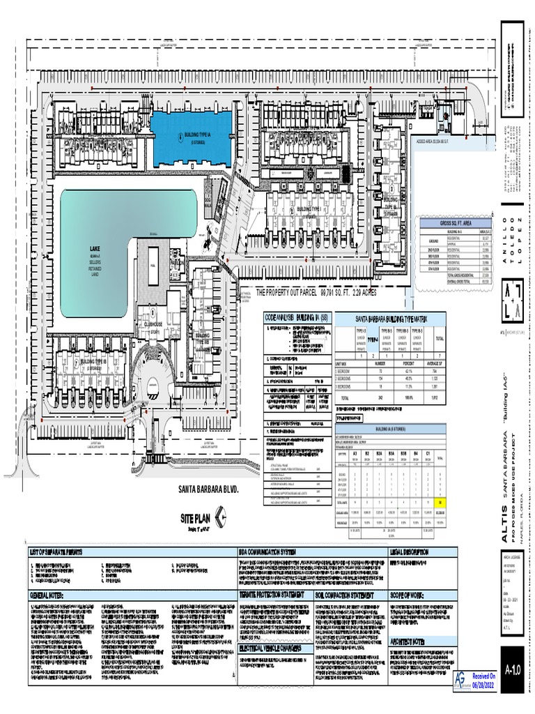 A 1.0 SITE PLAN Rev.1 | PDF