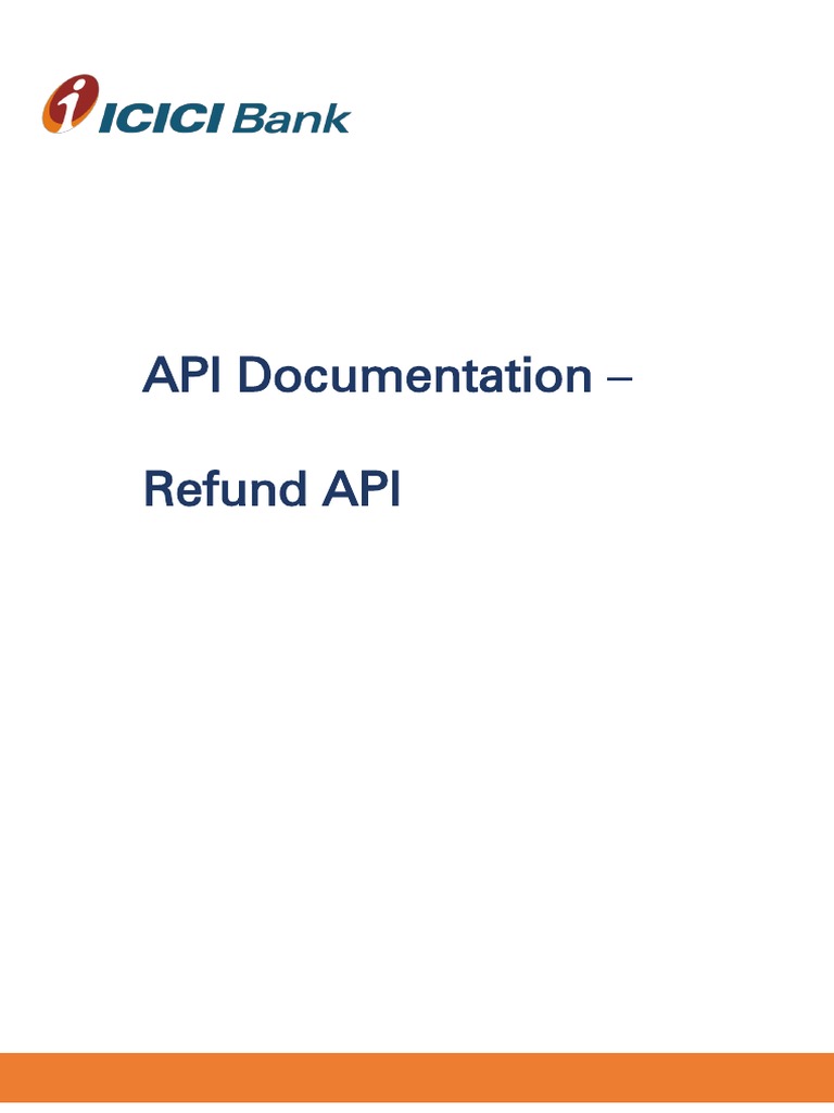 Refund API | PDF | Key (Cryptography) | Encryption