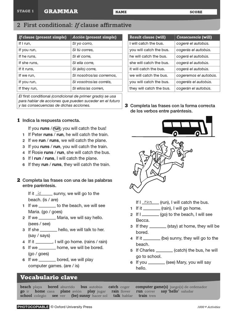 61 2 First Conditional - If Clause Affirmative | PDF
