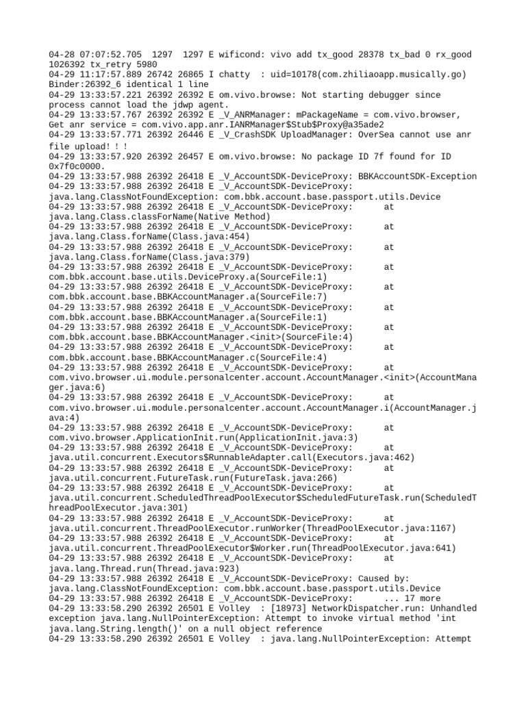Log | PDF | Java (Programming Language) | Computer Programming
