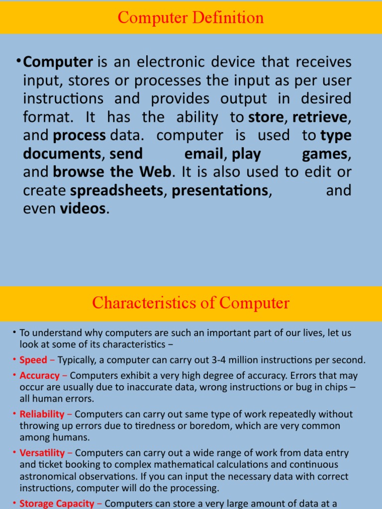 Comp Fundamental Pdf Computer Data Storage Random Access Memory