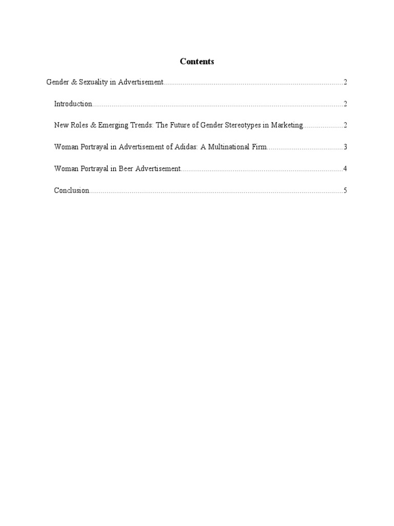 Advertising Sterotyping | PDF | Femininity | Stereotypes