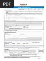 QLM Reimbursement Claim Form | PDF | Patient | Health Care
