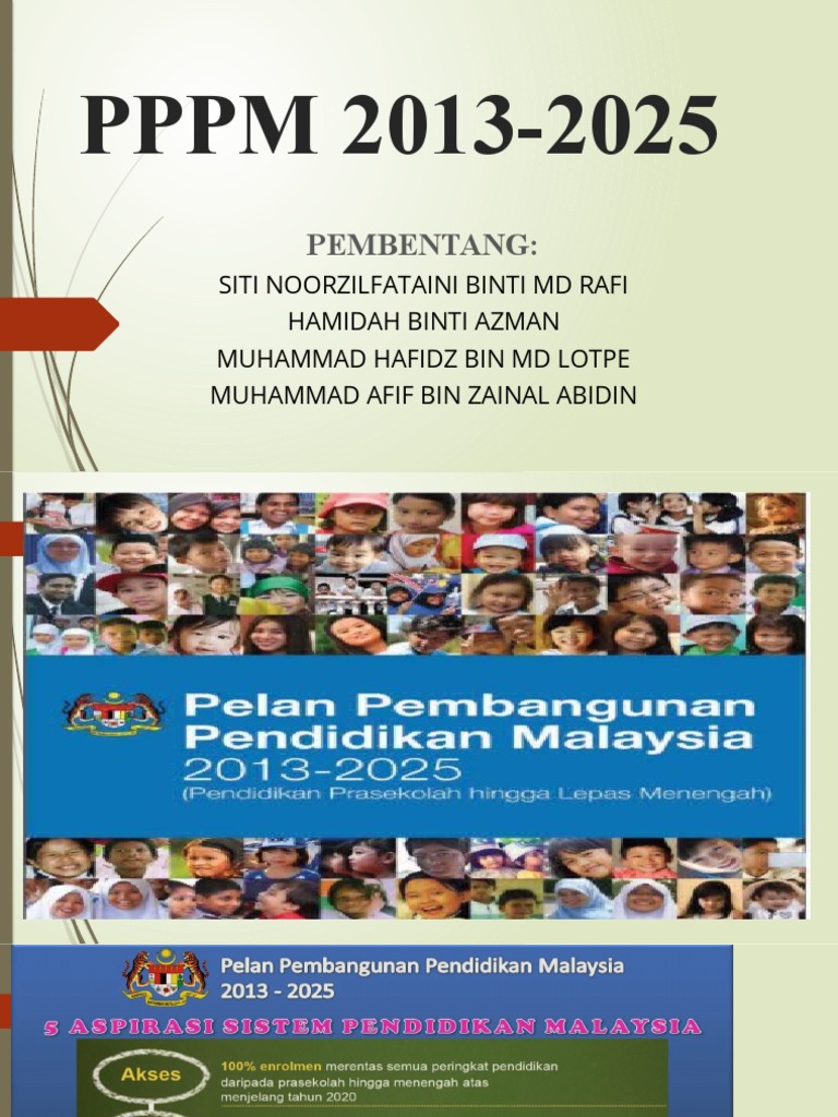 PPPM 2013-2025 | PDF
