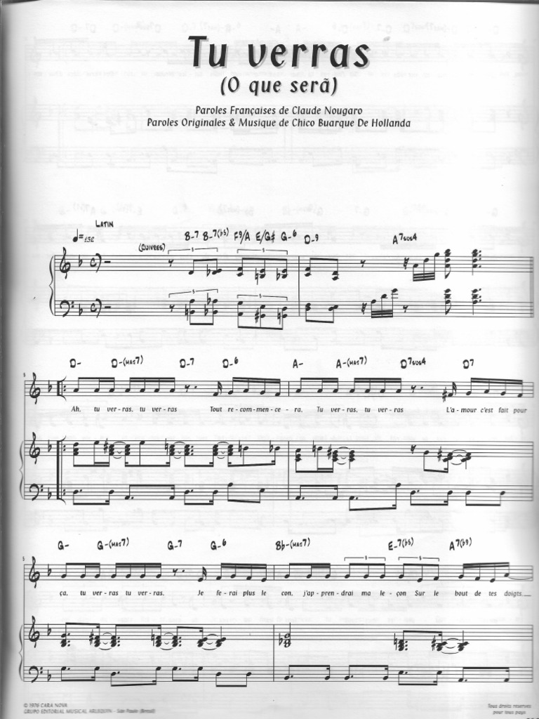 Tu Verras | PDF
