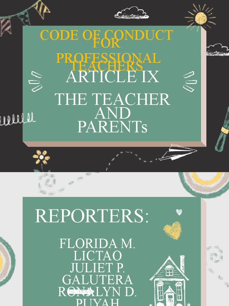 Code of Ethics Article Ix | PDF