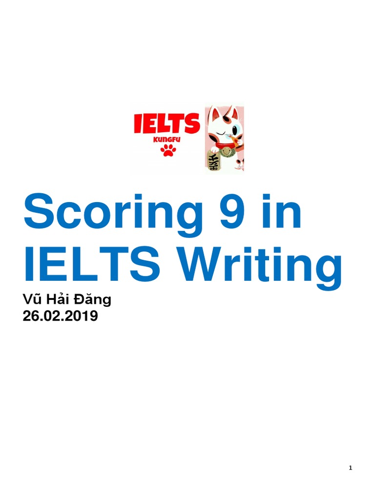 Vu Hai Dang - Writing Guide - 2019 | PDF