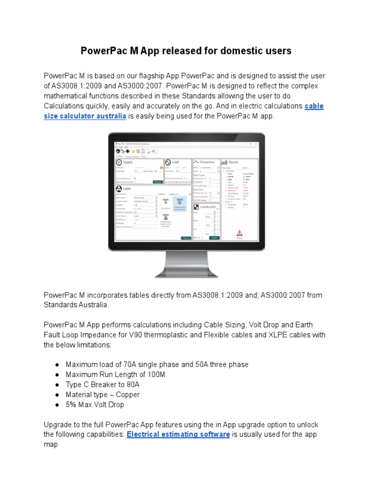 PowerPac M App Released For Domestic Users | PDF