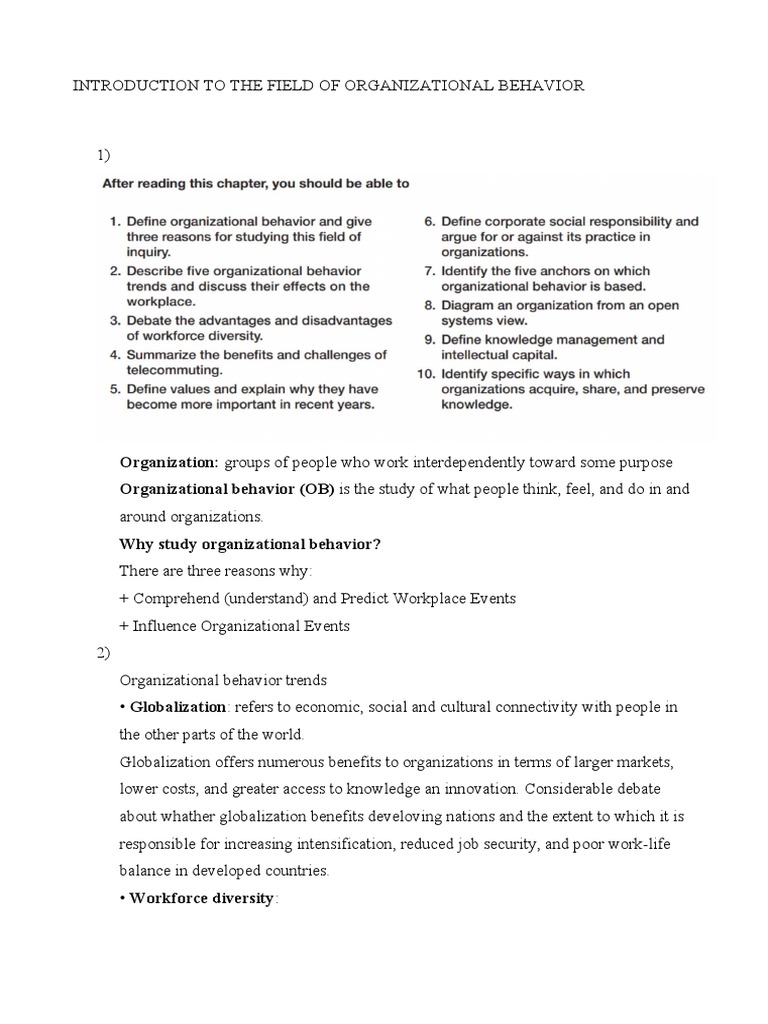 Understanding Organizational Behavior Trends | PDF