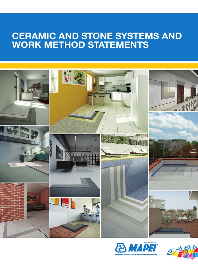 Ceramic Stone and Waterproofing Systems and Work Method Statements ...