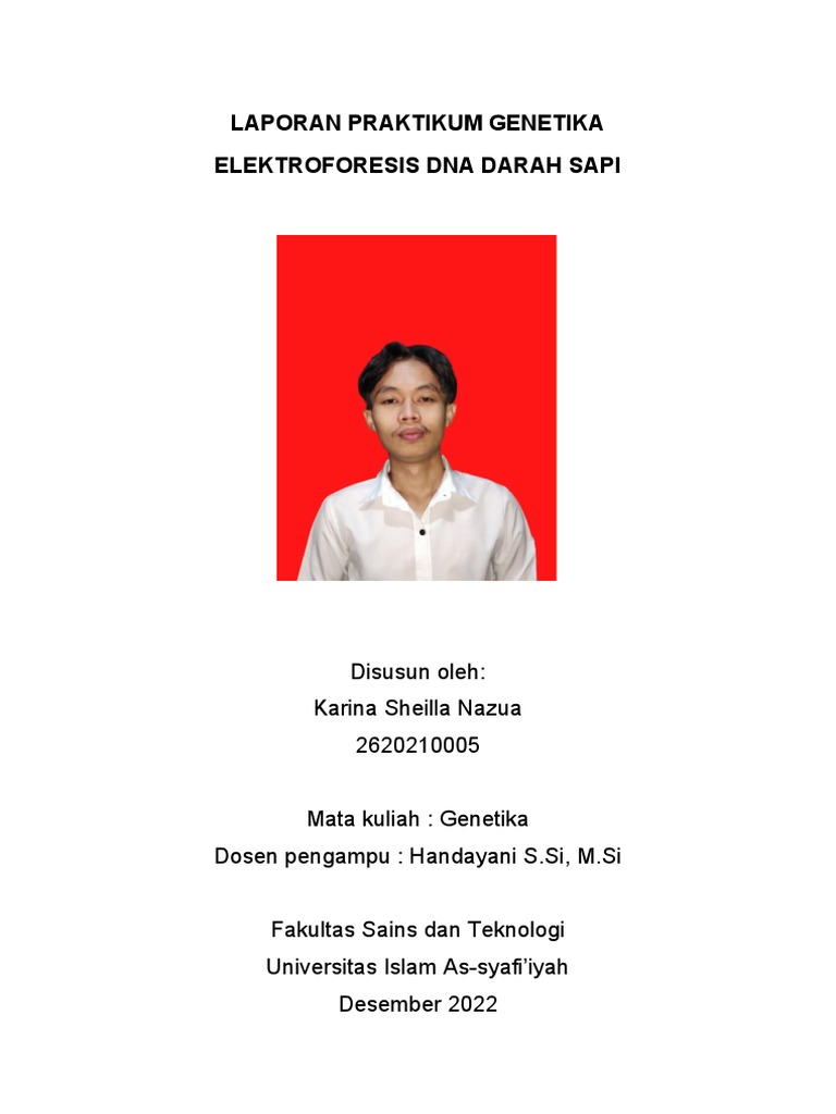 Laporan Praktikum Genetika Karin | PDF | Kesehatan Holistik | Teknologi ...