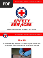 Standard First Aid (SFA) : Training Packages For Health Emergencies ...