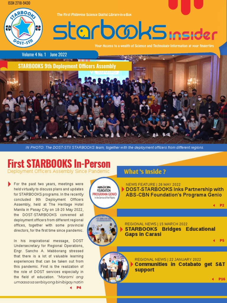 STARBOOKS Insider 2022Volume4No1 | PDF | Libraries | Science