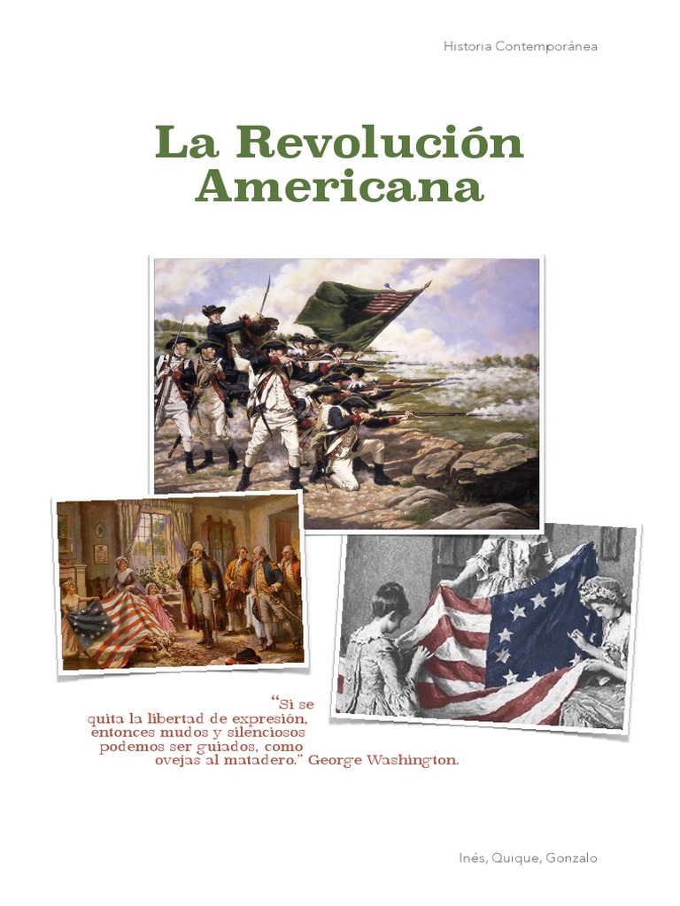 La Revolución Americana | PDF | Trece colonias | Gobierno