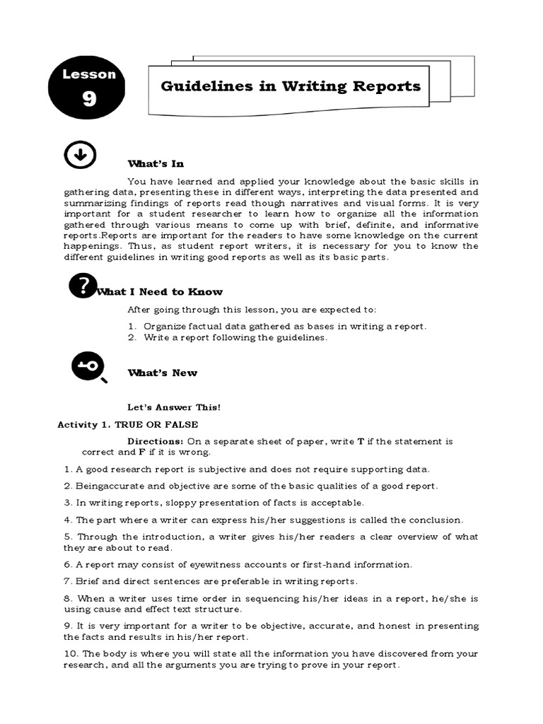 SHS Eapp Q2 Module Week9 | PDF | Abstract (Summary) | Logic