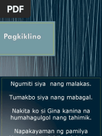 Pagkiklino | PDF