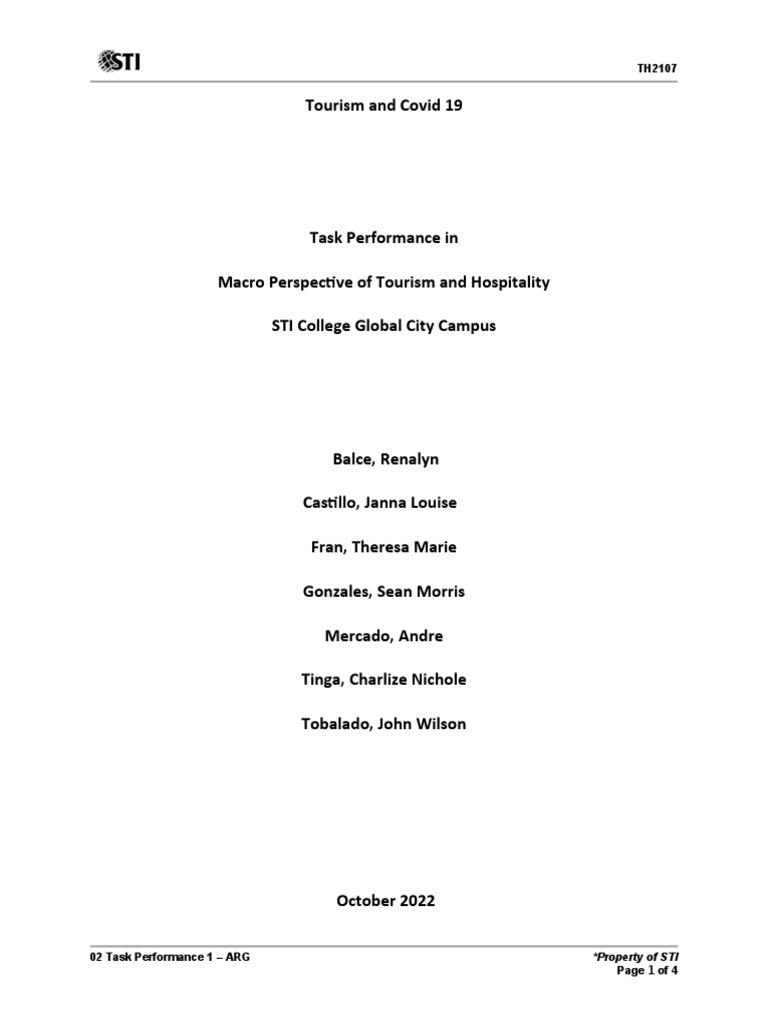 02 Task Performance 1 Arg Pdf