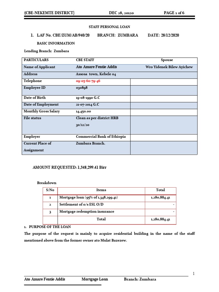 Annex SPL | PDF | Loans | Mortgage Loan
