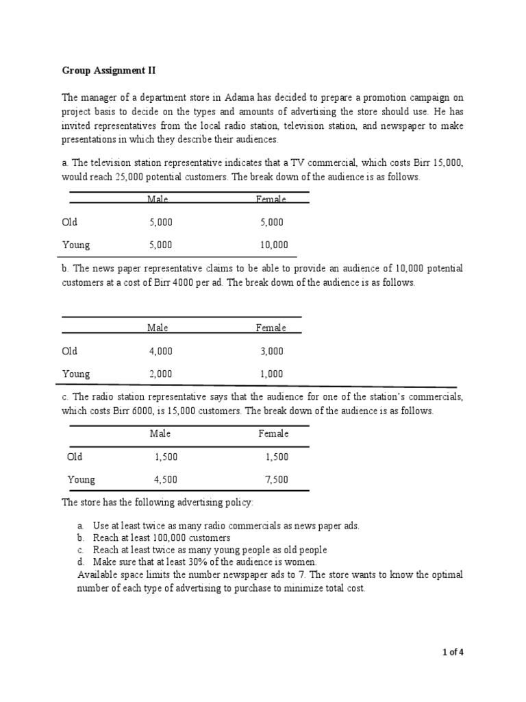 Online QA Assignment II 2021-22 | PDF | Linear Programming | Business Process