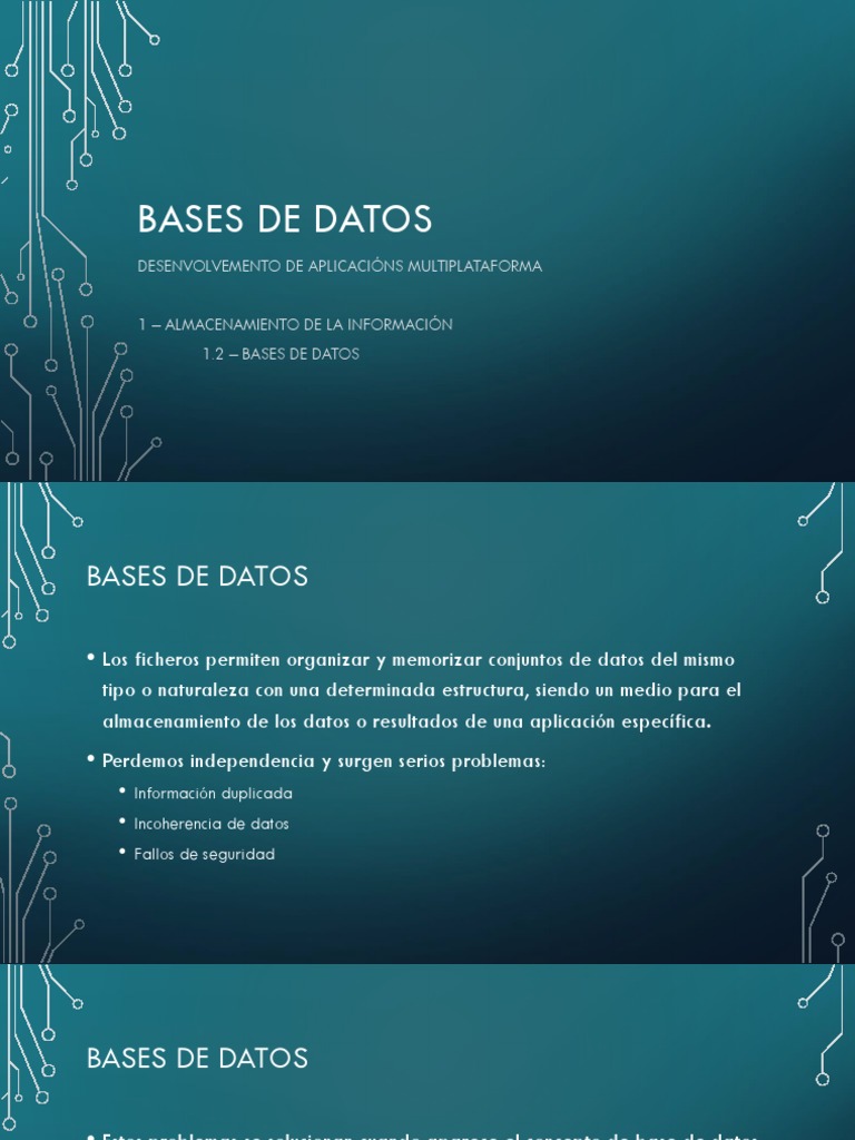 Ventajas y Usos de Bases de Datos | PDF | Base de datos relacional ...