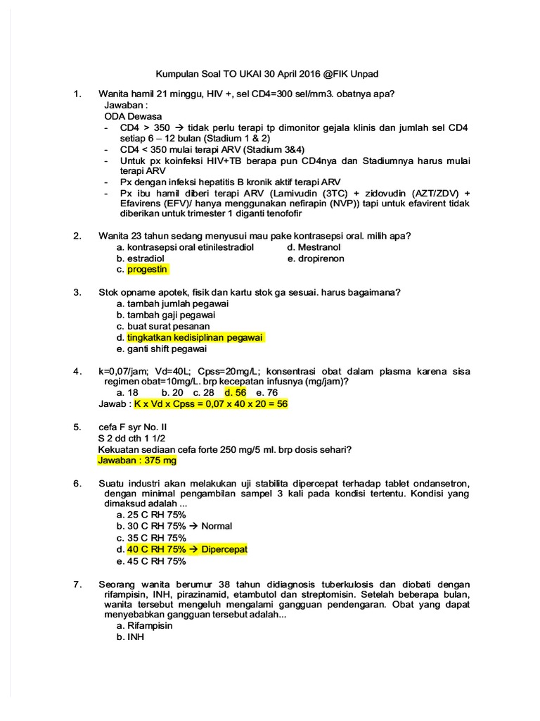 PDF Ukai Try Out Unpad - Compress | PDF