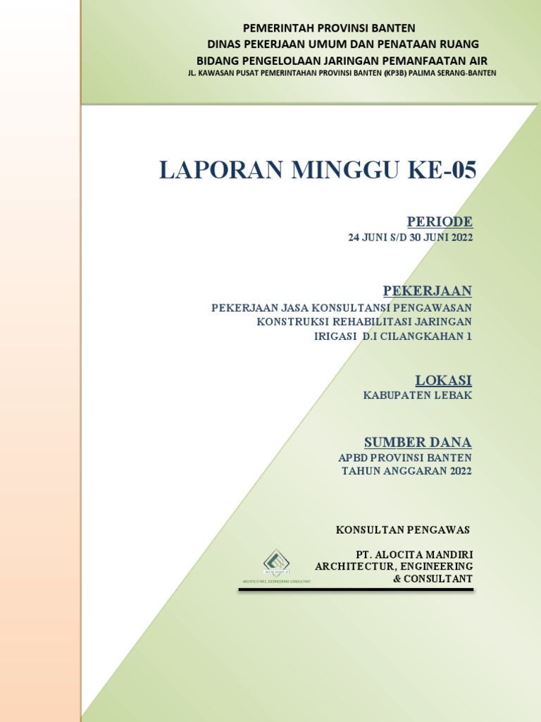 Laporan Minggu 5 | PDF