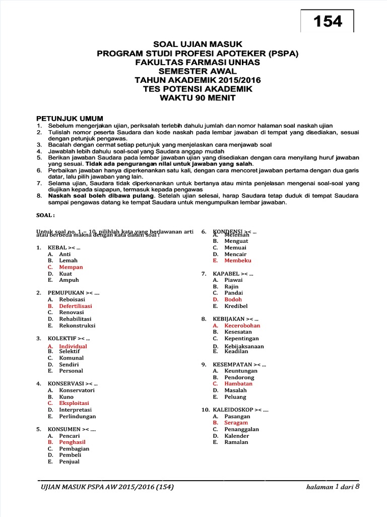 Soal Tpa Pdf