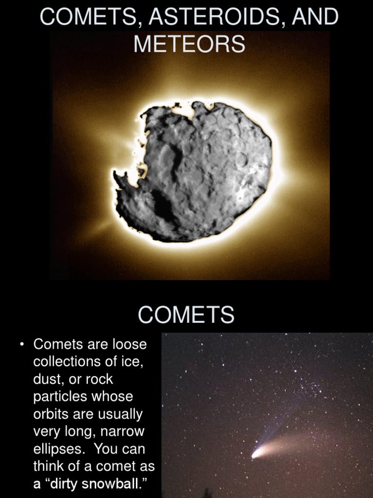 Comets, Asteroids, and Meteors Explained | PDF | Social Science ...