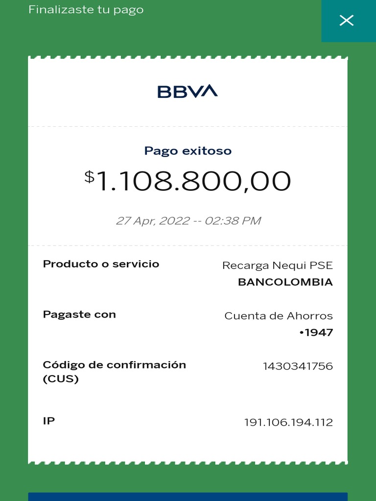 BBVA Colombia | PDF