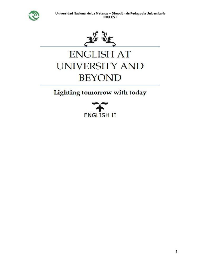 Key Booklet English 2 Module 1 | PDF | Cloning
