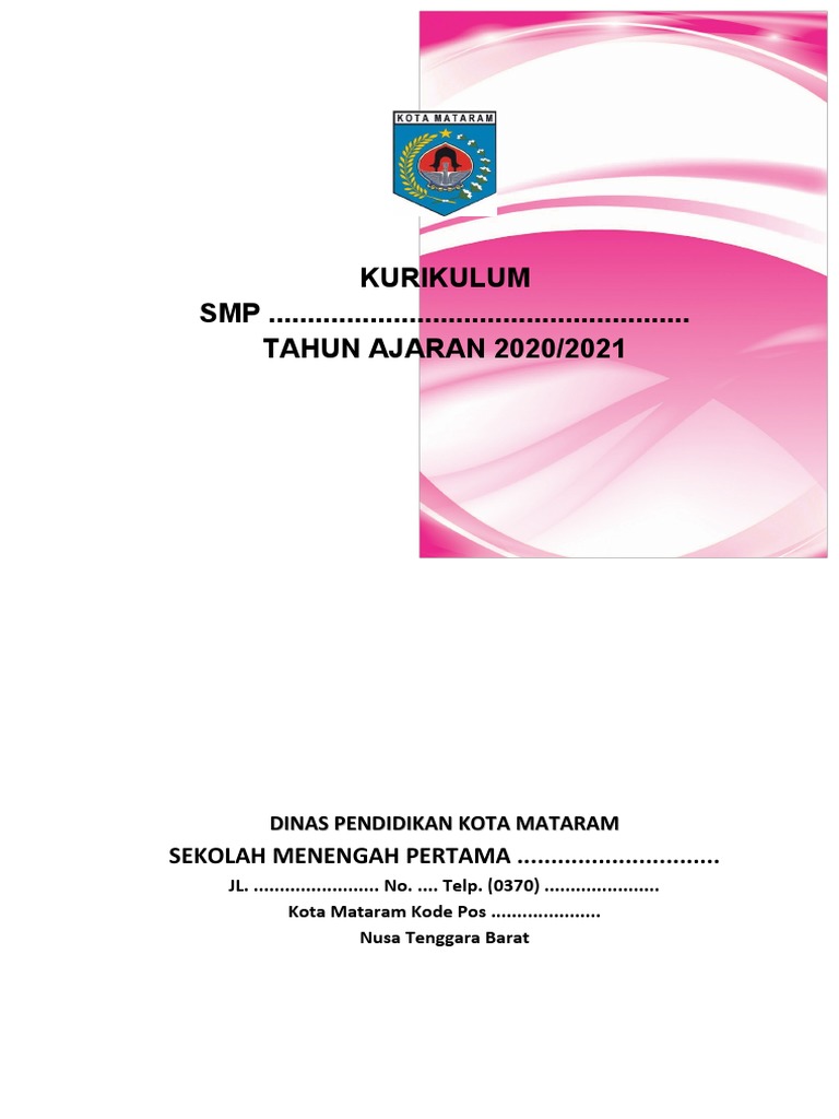 Contoh KTSP SMP | PDF