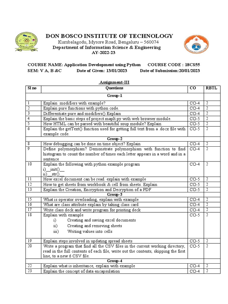 Adp A3 | PDF | Microsoft Excel | Class (Computer Programming)