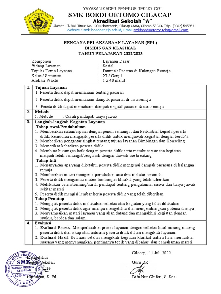 XI RPL Pacaran Di Kalangan Remaja | PDF