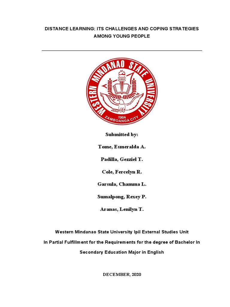 Rev Thesis Garsula | PDF | Distance Education | Project Based Learning