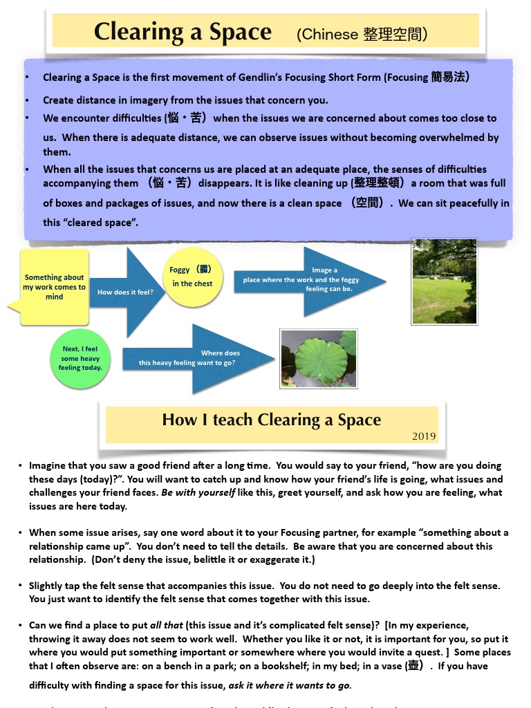 Clearing Your Mind for Clarity | PDF | Feeling