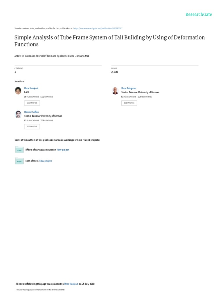 Fts 2 Download Free Pdf Stress Mechanics Beam Structure