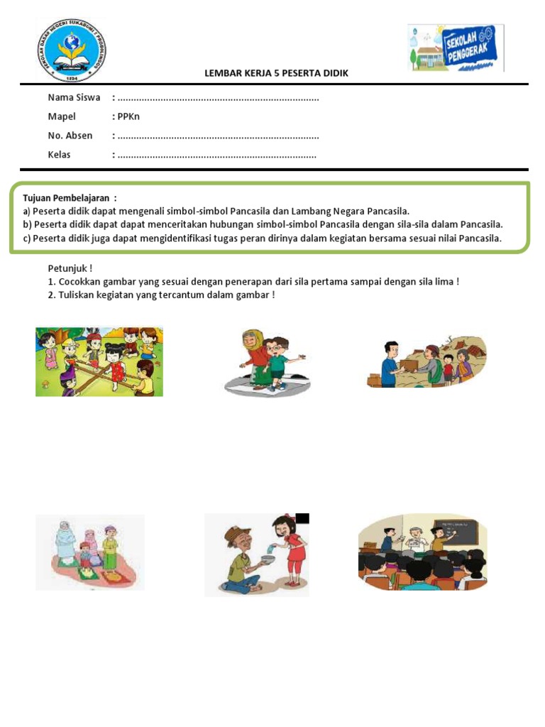 LKPD PPKN 5 | PDF