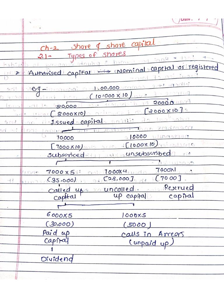 All Chapters Claw Handwritten Notes | PDF