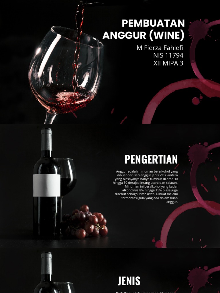 Pembuatan Wine - M Fierza Fahlefi-1 | PDF