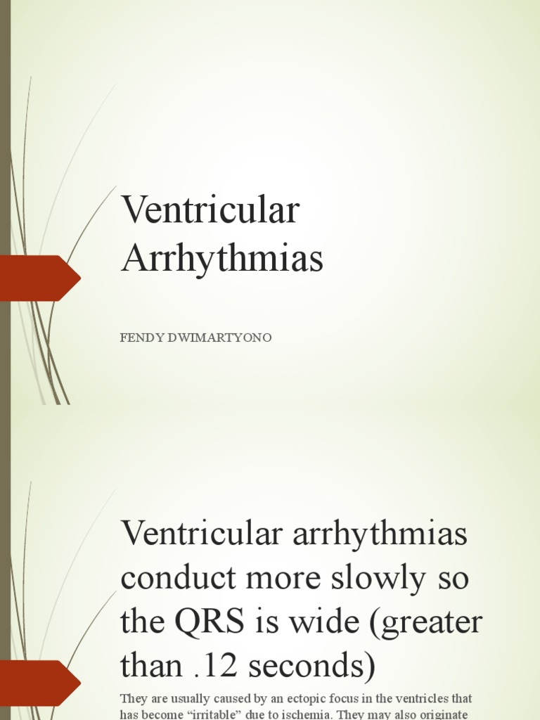 Student Ventricular Rhythms | PDF