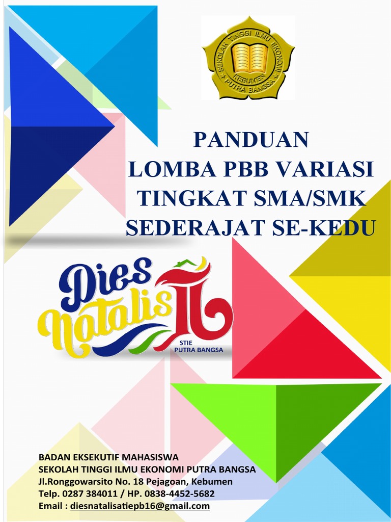 Panduan Lomba PBB Variasi Tingkat Sma/Smk Sederajat Se-Kedu | PDF