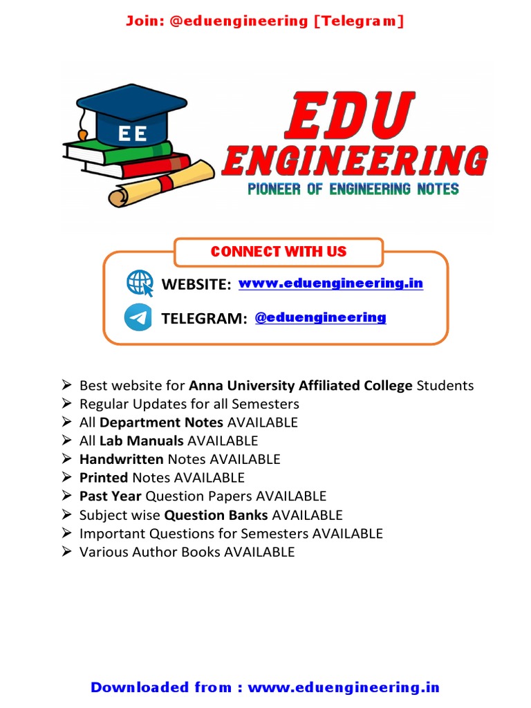 CS3251 (UNIT 4) NOTES EduEngg | PDF | Data Type | Pointer (Computer ...