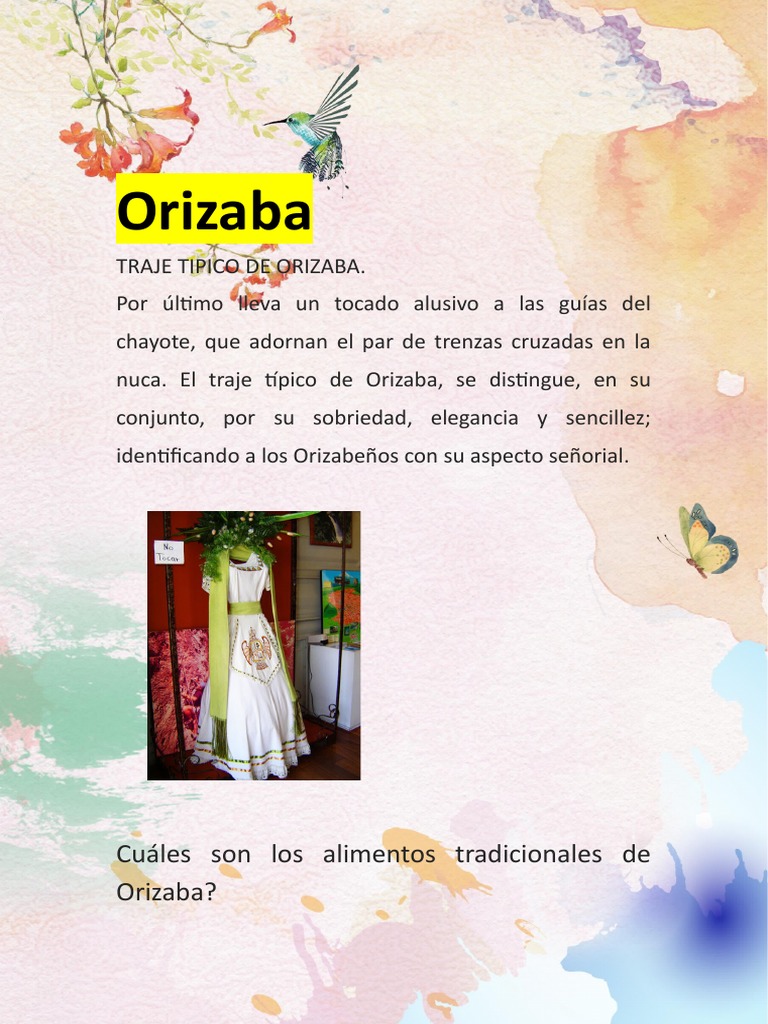 Orizaba | PDF | Cocina occidental | Comida regional y étnica